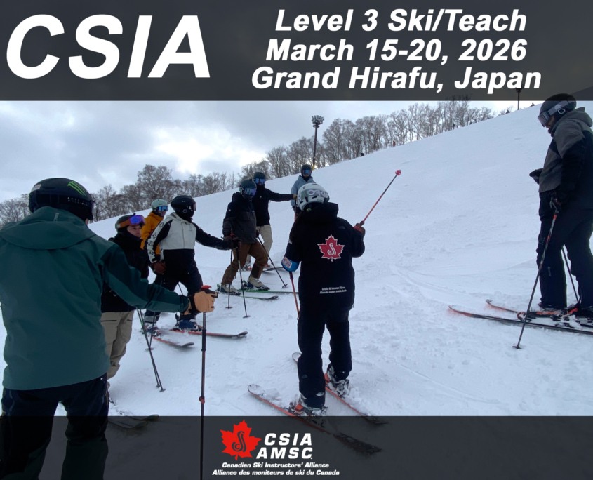CSIA Japan • Ski Teaching Certification Courses Exams in Japan